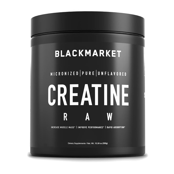 BlackMarket Labs Raw Creatine – Muscle Beach Supplements