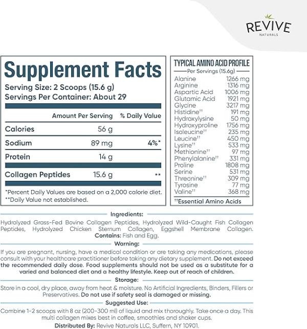 Revive Collagen powder – Muscle Beach Supplements
